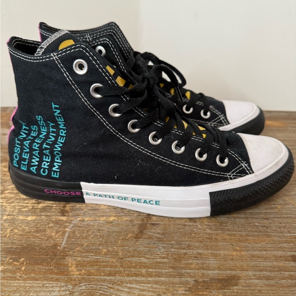 Converse | Shoes | Converse Chuck Taylor All Star Seek Peace Hitop ...